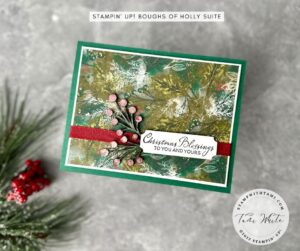 Boughs of Holly Card Set | Stampin Up Party