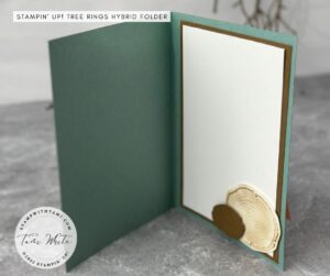 Tree Rings Snowman Card | Stampin Up