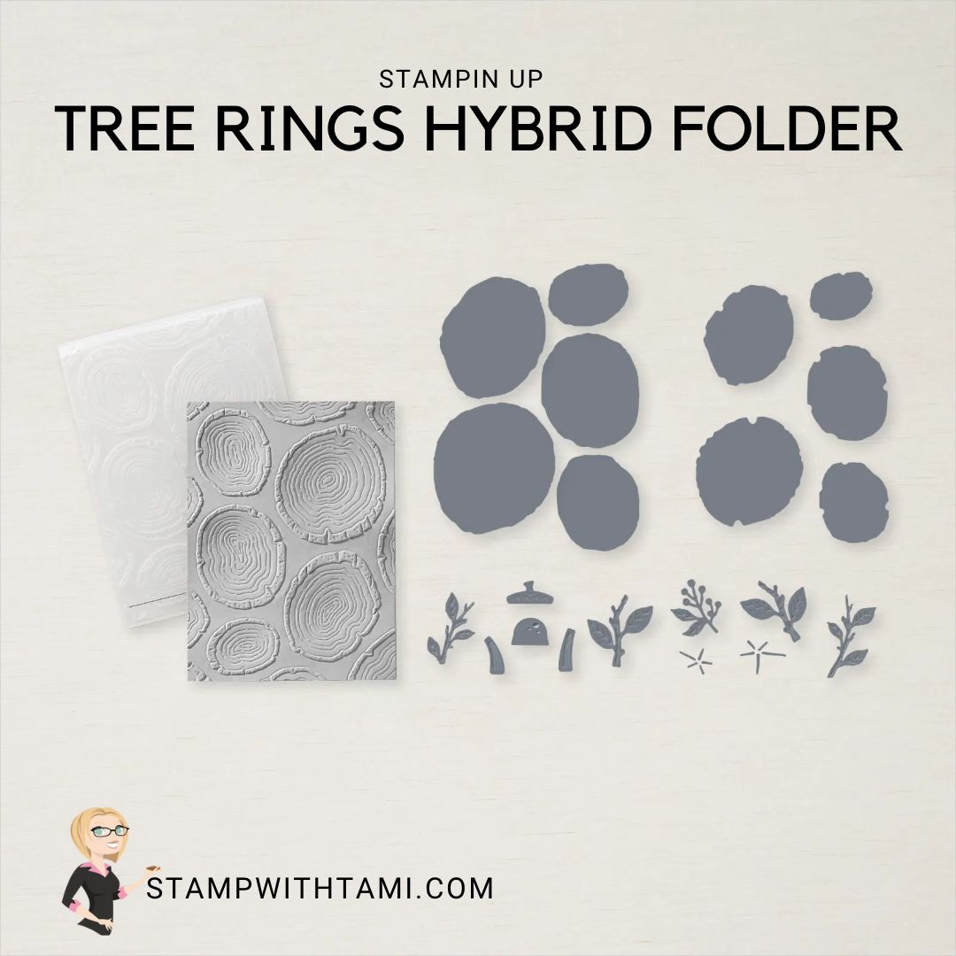 Tree Rings Snowman Card | Stampin Up