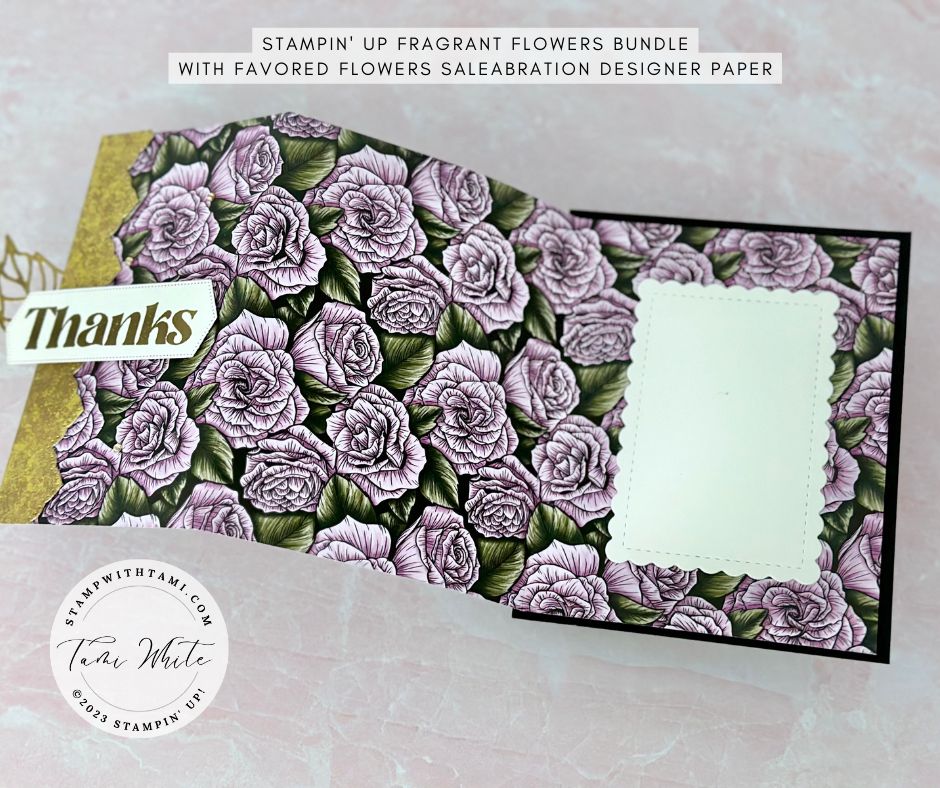 Fragrant Flowers Accordion Card Set | Stampin Up Fun Fold Cards