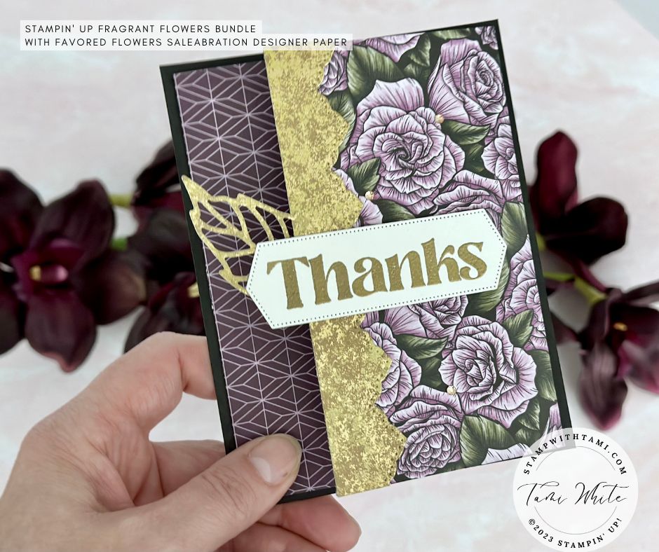 Fragrant Flowers Accordion Card Set | Stampin Up Fun Fold Cards