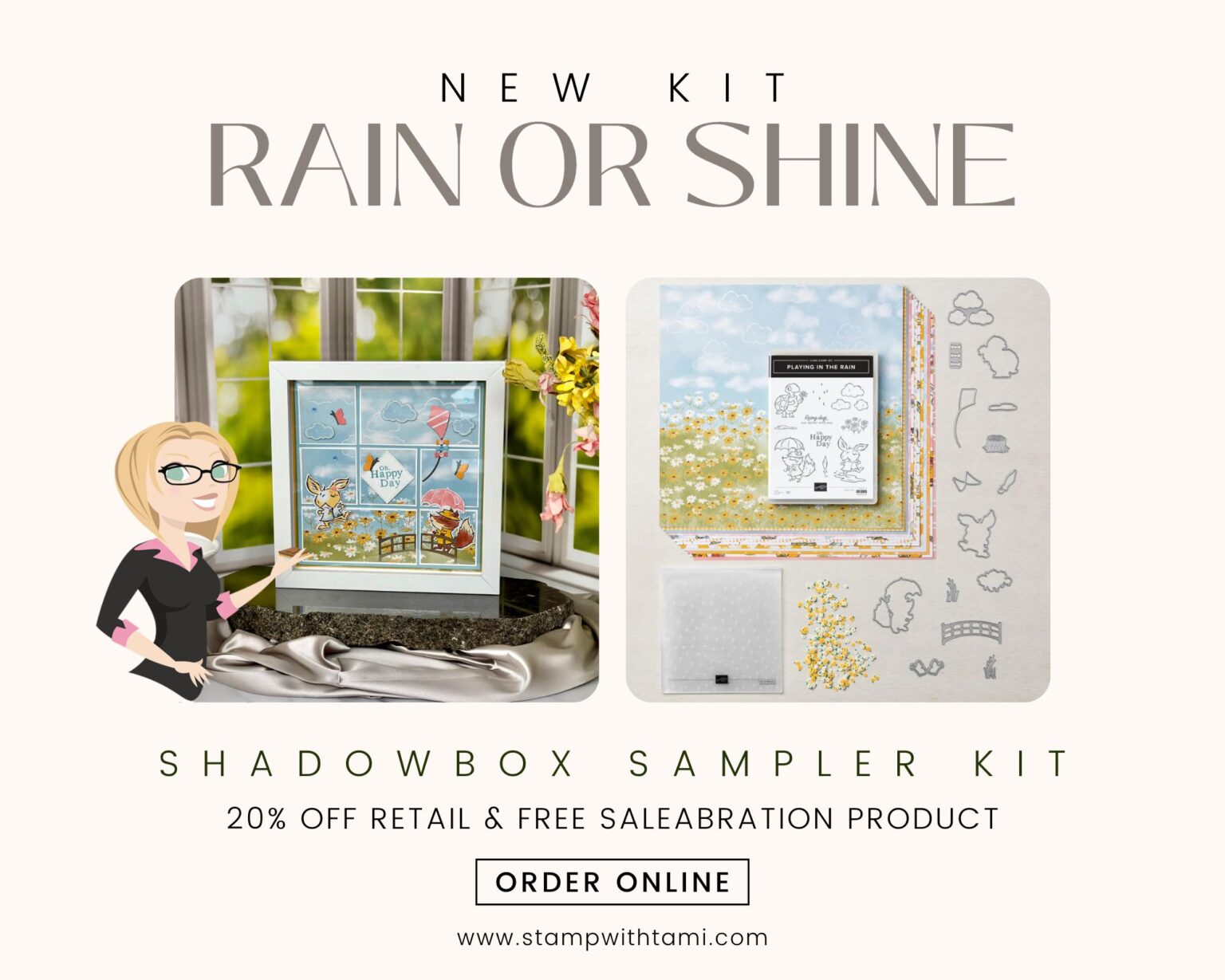 Rain or Shine Shadowbox kits are here!