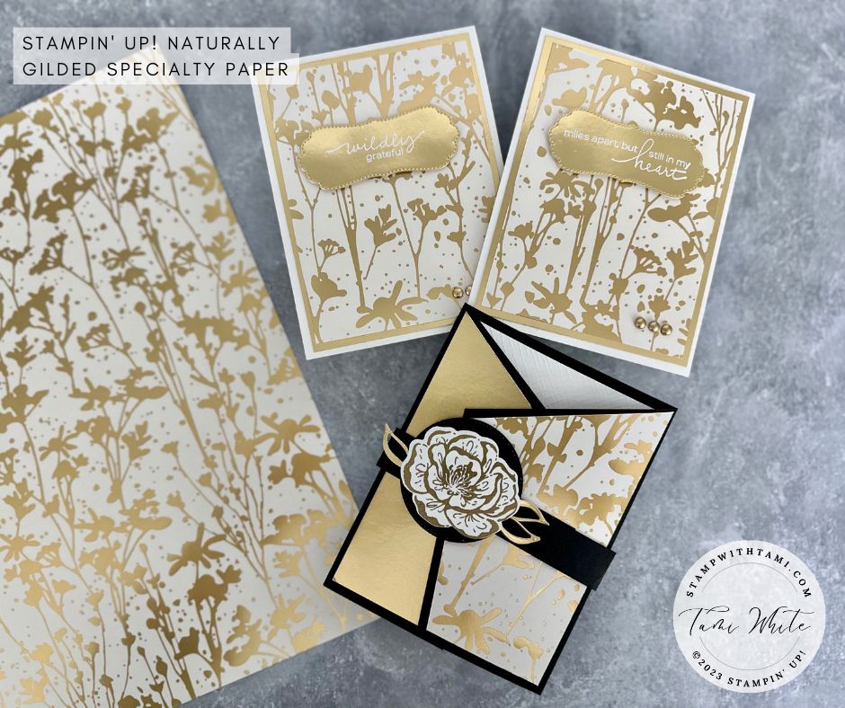 Naturally Gilded Angled Gatefold Card Set [Online Exclusive Series #8 ...