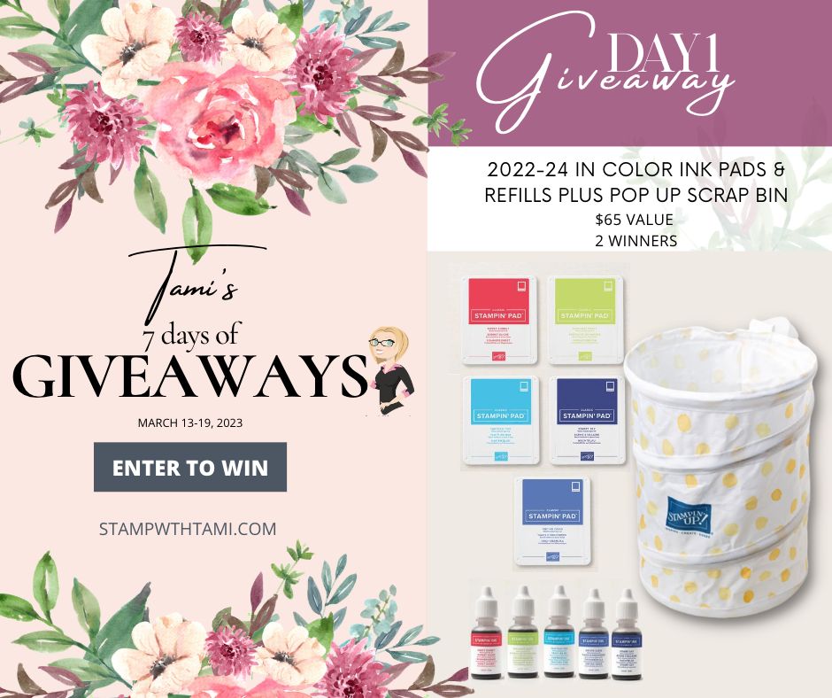 Tami's 7 Days of Christmas Giveaways | Stampin' Up! | StampWithTami