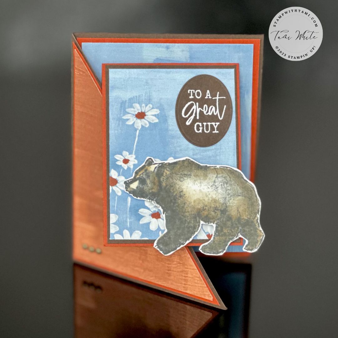DIAGONAL JOY FOLD WITH WILDLIFE WONDER [SERIES #8] - Stampin' Up ...