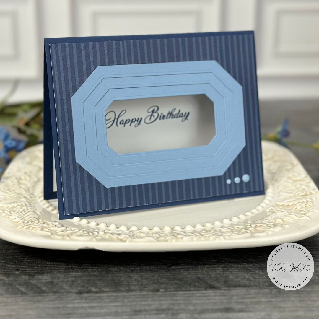 Stacked Window Card [Countryside Series #8] - Stampin' Up! Demonstrator ...