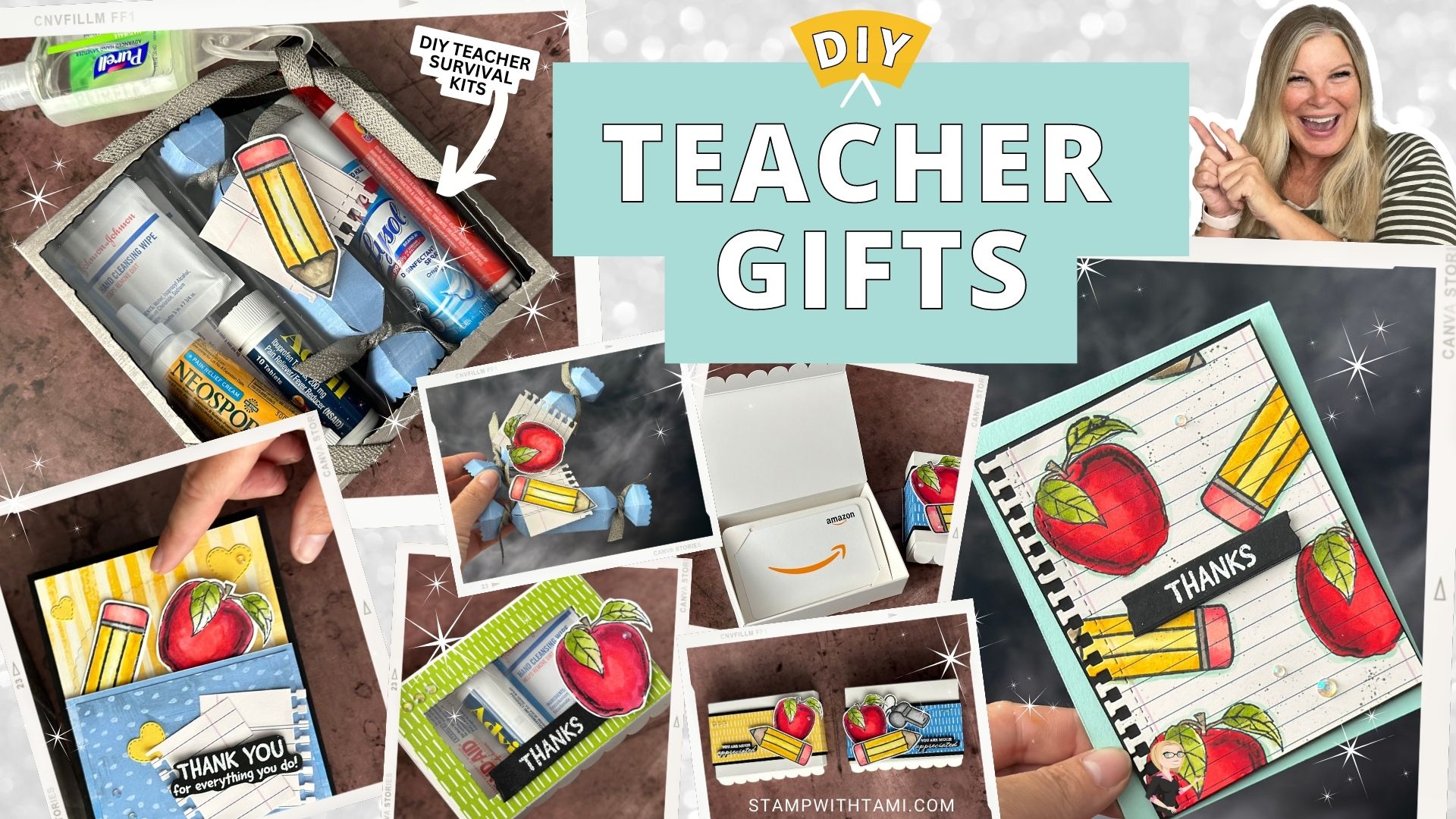 📹 🍎 DIY Teacher Survival Kits, Spinner Cards + More 🍎 👉