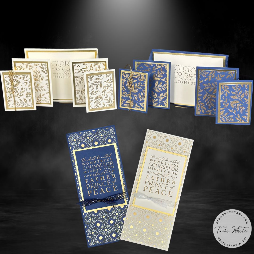 Shining Brightly Fun Fold & Slimline Cards [Cascading Panel Series #3 ...