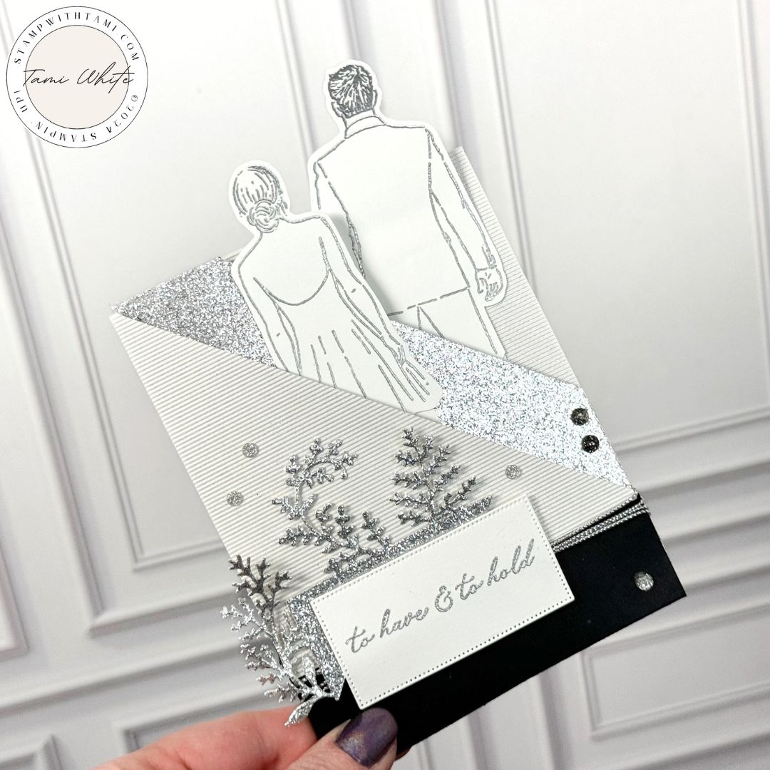 Wedding Card [Diagonal Pocket Fold Series #8] - Stampin' Up ...