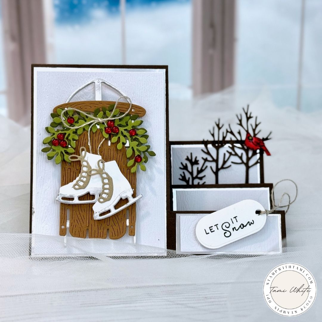 BLOG HOP: Sophisticated Sled Side Step Card #3 - Stampin' Up ...