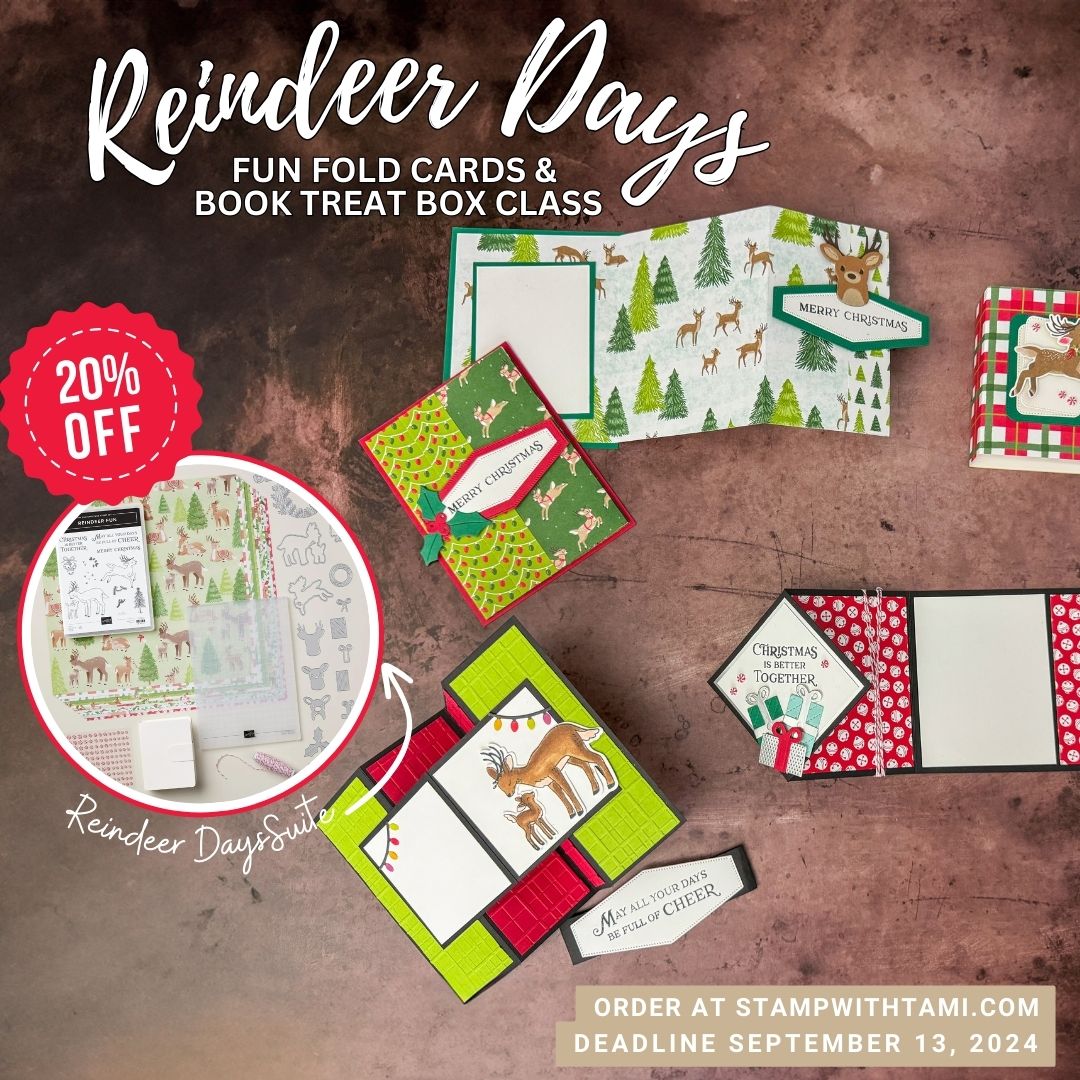 Save 20% with my Special Offer Reindeer Days Kit & Class - Stampin' Up ...