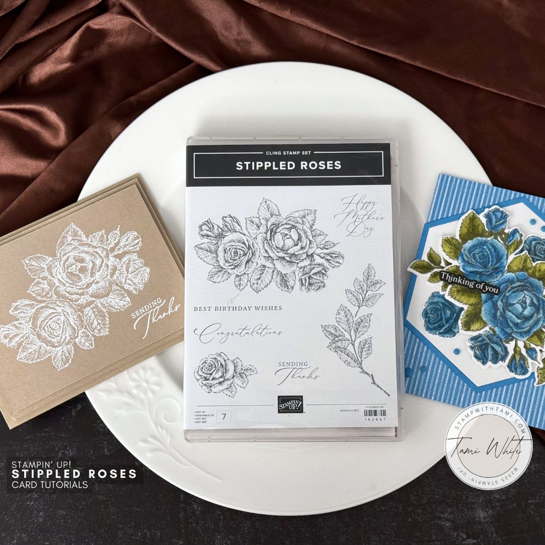 Handmade Card Tutorial: 2 Stunning Designs with Stampin’ Up! Stippled ...