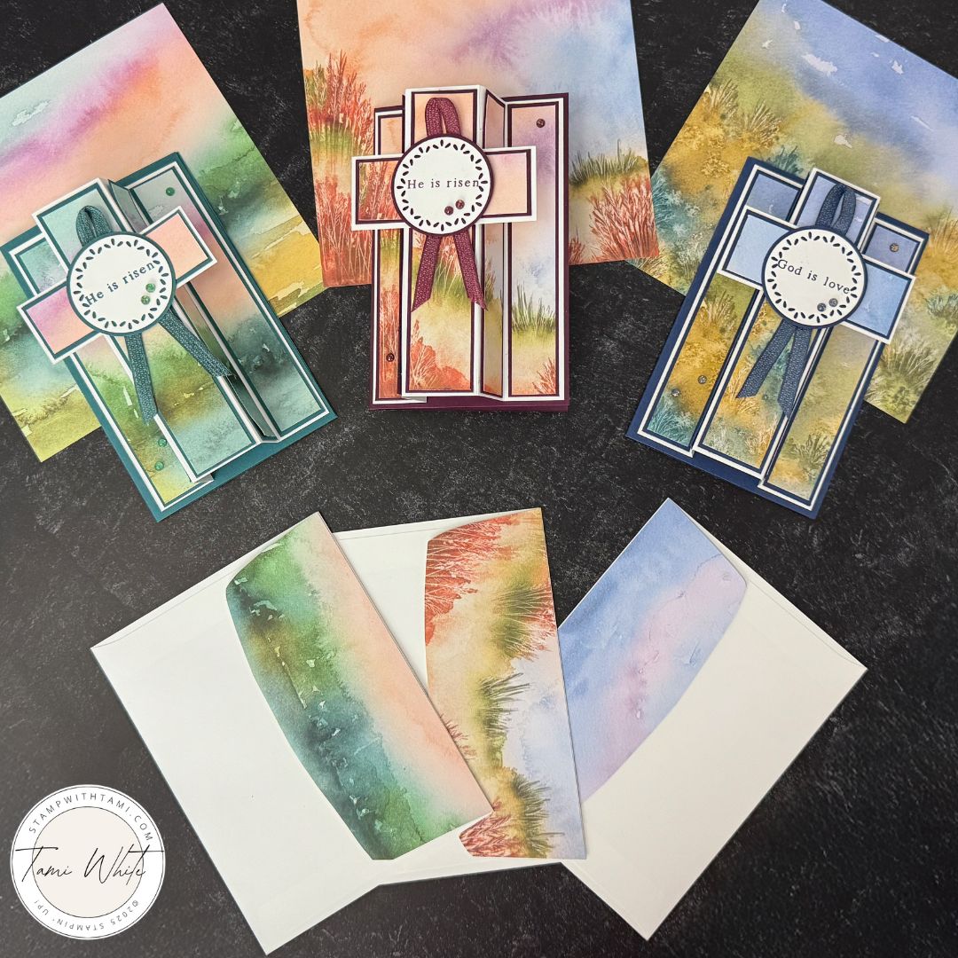 Pop Up Cross Card Tutorial for Easter - Stampin' Up! Demonstrator: Tami ...