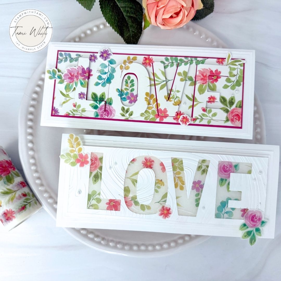 Extraordinary Flora Slimline Wow Cards – 2 Techniques You’ll Love ...