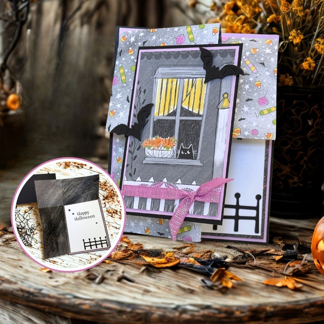 Spooky Sweet Corner Pop Up Card - Stampin' Up! Demonstrator: Tami White ...