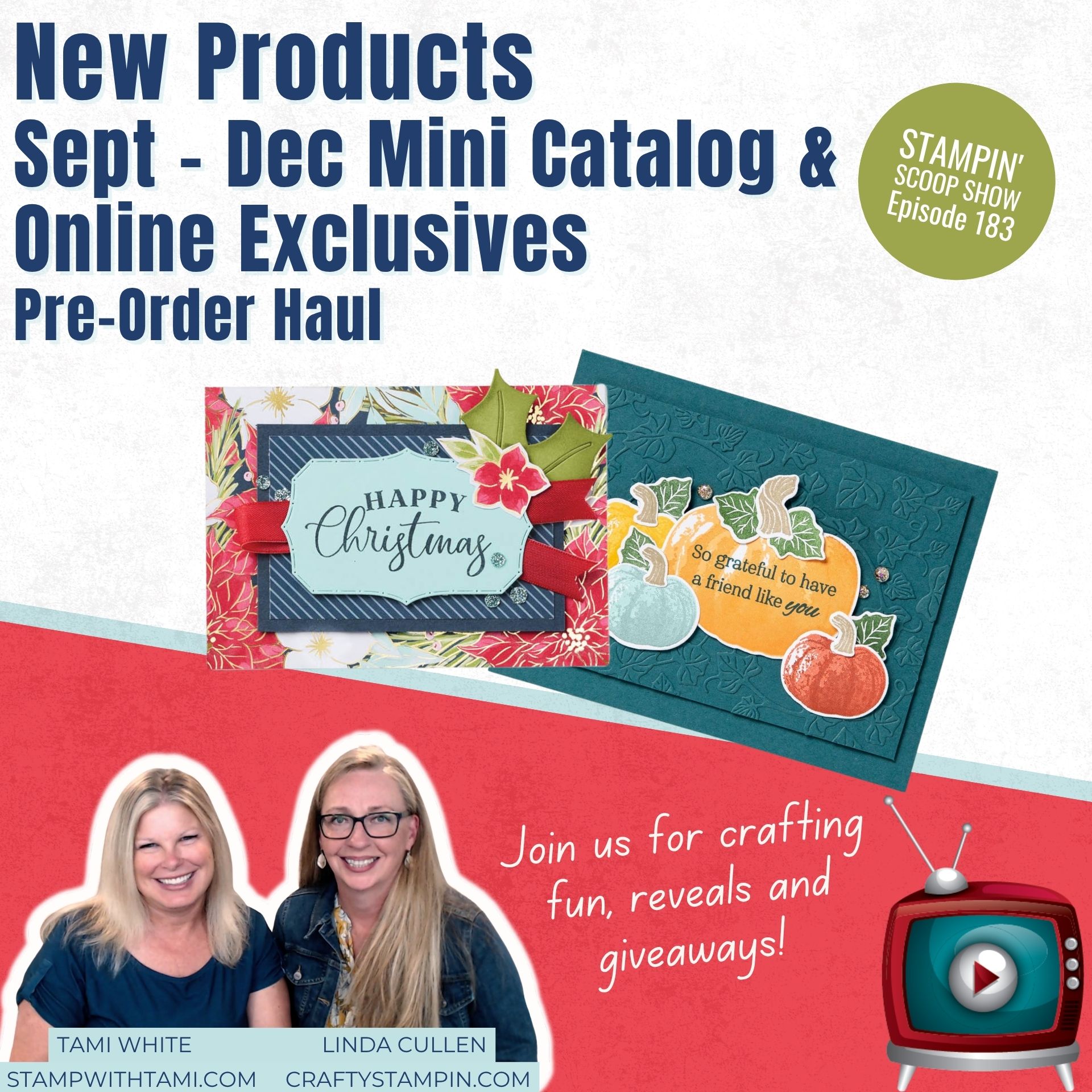 Stampin’ Scoop Show 183: 2025 Stampin’ Up! Holiday Mini Catalog & Online Exclusives Unboxing ...