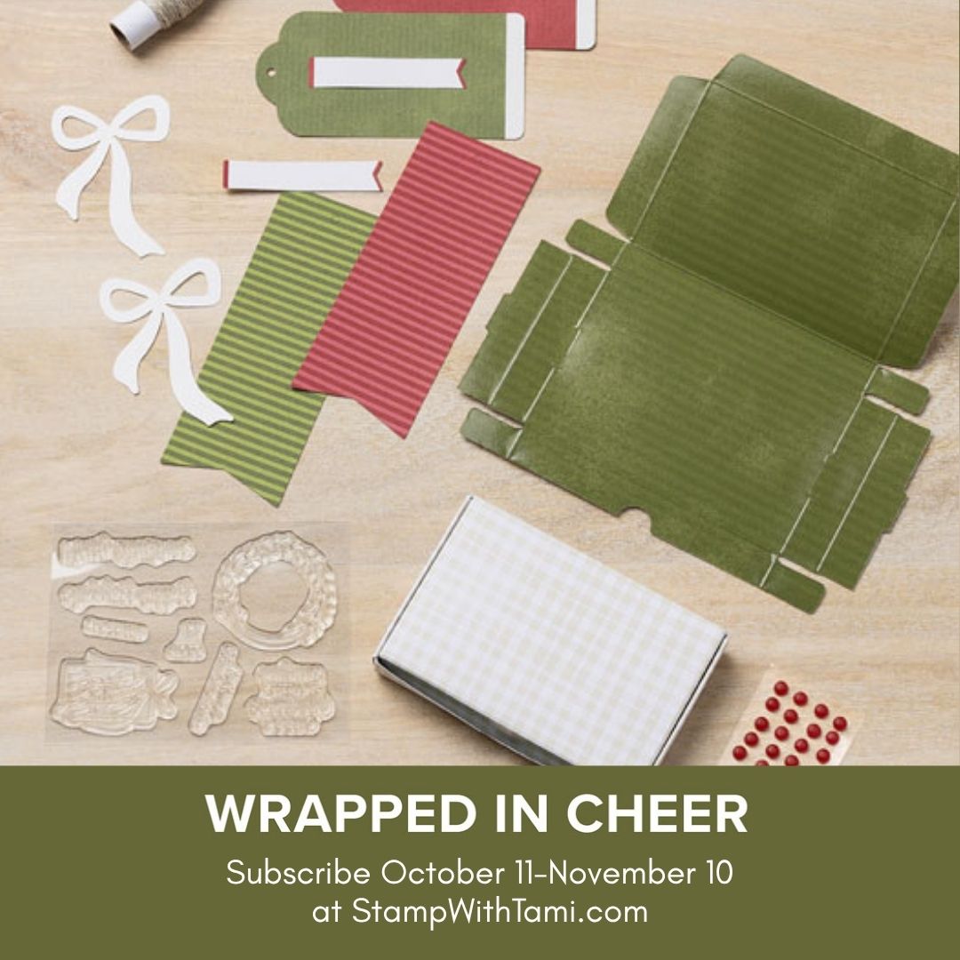 November 2025 Paper Pumpkin: Wrapped in Cheer - Stampin' Up ...