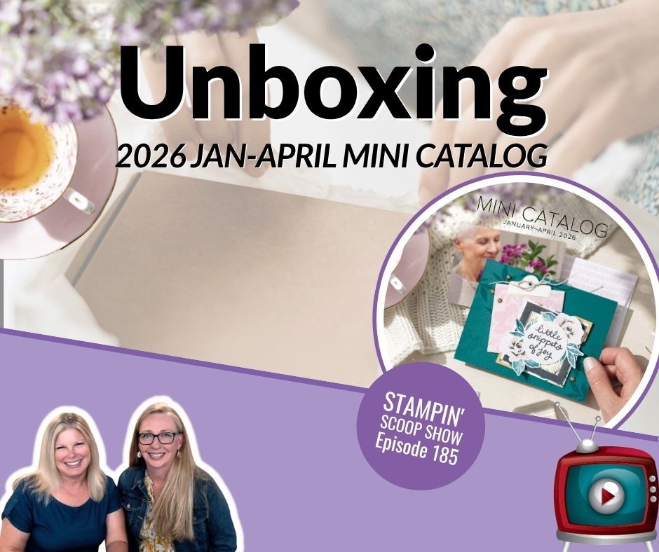 Stampin’ Scoop Show #185: January 2026 Mini Catalog Unboxing Reveal ...