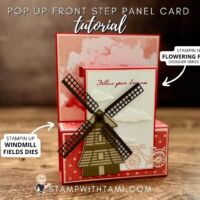Pop Up Step Series | Stampin Up Begin with a Dream Card