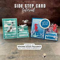 On the Farm [Side Step Series] | Stampin Up Fun Fold Cards