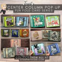 Splendid Day [Center Pop Up Series Cards 11-13] | Stampin Up Fun Fold Cards