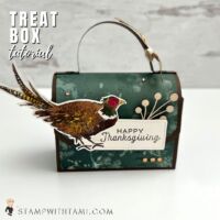 BLOG HOP & VIDEO: DIY TREAT & GIFT BOXES [BOX #1] | Stampin Up ...