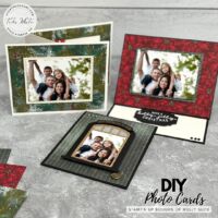 24 Easy DIY Holiday Photo Cards | Stampin Up | StampWithTami.com