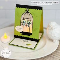 Lighting the Way Illuminated Tea Light Easel Card [Series #6-8 ...