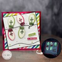 Glow-in-the-Dark Holiday Lights Card [Merry & Bright Series #5 ...