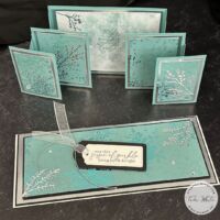Meandering Meadows Fun Fold Cards [Cascading Panel Series #4] - Stampin ...